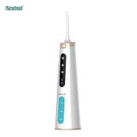 China 1600mAh Nicefeel Superoxide Water Flosser Oral Irrigator 300ml Tank IPX7 for sale