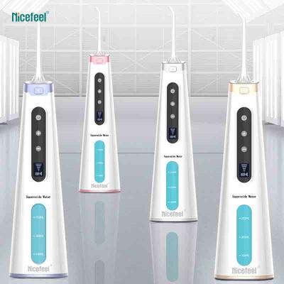 China Ozone Oral Irrigator 600ml Water Tank 360° Rotatable Nozzle White 100-240V for sale