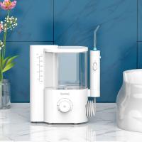 China 10 Speed Countertop Water Flosser 600ml Tank Oral Irrigator IPX7 30-100psi for sale