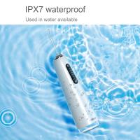 China 300ml Water Tank Portable Water Flosser IPX7 With DIY Function for sale