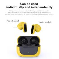China Bluetooth 5.0 TWS Wireless Earbuds IPX5 Water Resistant Sports Headphones 80H Battery for sale