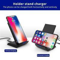 China 35W Qi Wireless Charger Stand Fast Charging Dock Station for Samsung iPhone 15W for sale