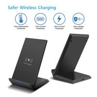 China 35W Qi Wireless Charger Stand Fast Charging Dock Station for Samsung iPhone 15W for sale