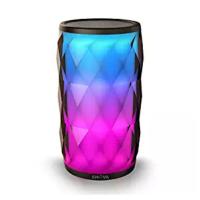China LED Colorful Glare Rhythm Lights Bluetooth Speaker 5W 1200mAh Portable Waterproof Card Subwoofer for sale