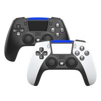 China PS4 PS5 Wireless Bluetooth Controller Gamepad with 1000mAh Battery and Touch Pad for sale