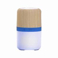 China LED Bamboo Bluetooth Speaker Portable Luminous Simple 300mAh for sale