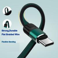 China Nylon Braided Fast Charging Data Transfer Cable 1M 2M 3M 480Mbps 3A for sale