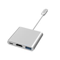 China USB C Hub 4K HDMI Adapter 85W PD Fast Charging USB 3.0 Dock Station for Laptop for sale