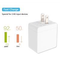 China Foldable 5V 2.4A Single Port Fast USB Chargers For Iphone Samsung for sale