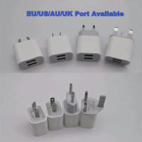 China Dual USB 10W Fast Charger Iphone 5V 2.1A Macbook Travel Adapter for sale