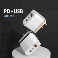 China 5V 2.4A Iphone 18W Charger QC 3.0 PD 3.0 USB Type C US Plug for sale