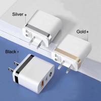 China 5V 2.4A Iphone 18W Charger QC 3.0 PD 3.0 USB Type C US Plug for sale