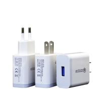China 5V 3A 9V 2A Fast USB Chargers QC3.0 QC2.0 ABS PC Plastic Material for sale
