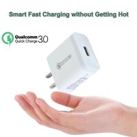 China 5V 3A 9V 2A Fast USB Chargers QC3.0 QC2.0 ABS PC Plastic Material for sale