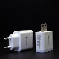 China 5V 3A 9V 2A Fast USB Chargers QC3.0 QC2.0 ABS PC Plastic Material for sale