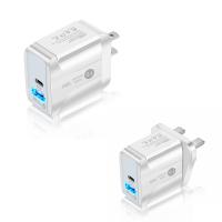 China 5V 3A 18W Apple Charger QC3.0 USB Type C Flame Retardant Materials for sale