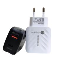 China QC3.0 PD 20W Travel Adapter Type C Moisture Proof Dust Proof for sale