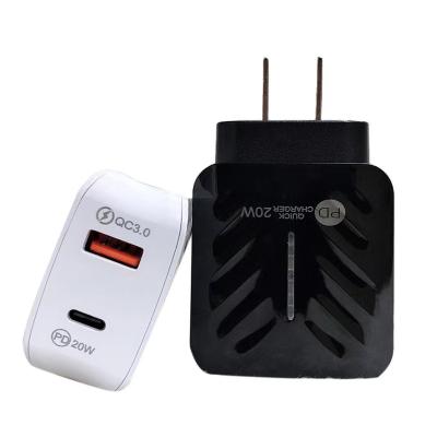 China QC3.0 PD 20W Travel Adapter Type C Moisture Proof Dust Proof for sale