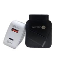 China DC5V 48W Fast USB Chargers PC ABS Plastic Automatic Protection for sale