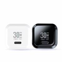China High Efficiency Ice Cube USB C Travel Adapter Overload Protection for sale
