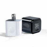 China High Efficiency Ice Cube USB C Travel Adapter Overload Protection for sale
