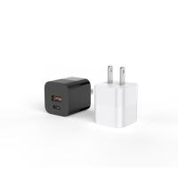 China Fast Charging Mini GaN USB Charger ABS PC Plastic Travel Quick Charger for sale