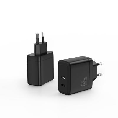 China 65W 2 Port PPS GaN USB C Fast Charger for iPhone 12 MacBook Pro 13 for sale