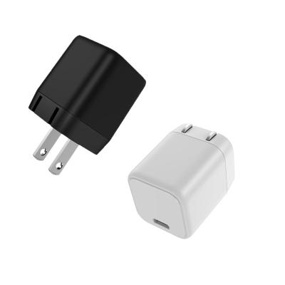 China Type C GaN USB Charger PD Quick Charging 33W Folding Travel Plug for sale