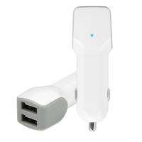 China Dual USB Car Charger 5V 2.4A Fast Charging Adapter for iPhone Samsung GPS for sale