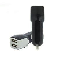 China Dual USB Car Charger 5V 2.4A Fast Charging Adapter for iPhone Samsung GPS for sale