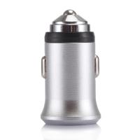 China 5V 3.1A Dual USB C Car Charger Aluminum Alloy Fast Charging 12V 24V for sale