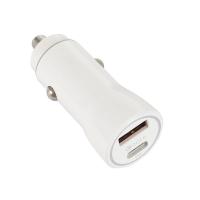 China Macbook 12V 24VDC 20W USB C Car Adapter With PD USB Type C Ports for sale