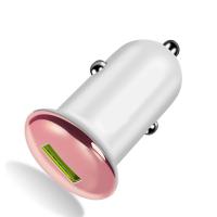 China Mini Single USB Car Charger 5V 3.1A Fast Charge Vehicle Adapter for Huawei Xiaomi iPhone for sale