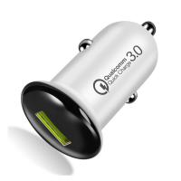 China Mini Single USB Car Charger 5V 3.1A Fast Charge Vehicle Adapter for Huawei Xiaomi iPhone for sale