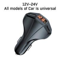 China QC3.0 PD 38W USB Car Charger 12V 24V Fast Charger for iPhone Samsung iPad for sale