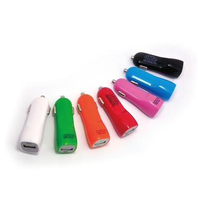 China 5V 2A Fast Charging USB Car Charger Mini Finger Style Design 12V 24V Input for sale