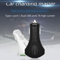 China 5V 7A 35W USB C Car Adapter Charger Adopt With Intelligent Chip for sale