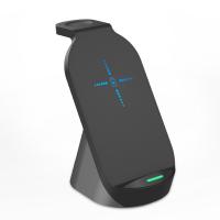 China 3 in 1 15W Wireless Charging Station 10mm Distance Fast Charger for iPhone Airpods Apple Watch for sale