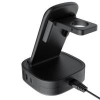 China 20W 3 In 1 Quick Wireless Charger CE UL RoHS FCC QI Certification for sale