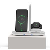 China ABS PC Wireless Charger Stand 3 In 1 Built In OCP OHP Function for sale