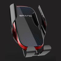 China 9V 2A Quick Wireless Charger Auto Clamping Phone Holder Charger for sale
