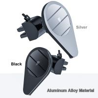 China Qi Standard 15W Fast Wireless Car Charger Magnetic Air Vent Holder 110-205KHz for sale