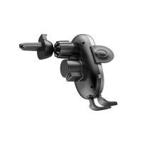 China Auto Clamping Wireless Car Charger Dashboard Windshield Holder for sale