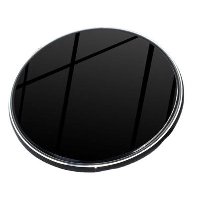 China 15W Qi Wireless Charger Pad Aluminum Alloy Acrylic Fast Charging 5mm Distance for sale
