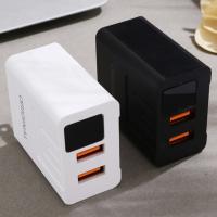 China 5V 3.1A Quick Charge 3.0 2 In 1PVC Fast Charging ABS Plastic Material for sale