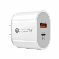 China 5V 3.1A 20W Macaron PD QC3.0 Quick Charger With USB Data Cable for sale