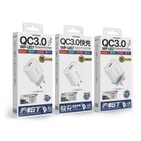 China 18W QC3.0 USB Travel Charger Kit 5V 2.4A Quick Charger with Cable for sale