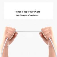 China 2.4A TPE File Transfer Cord Liquid Silicone Type C To Lightning for sale