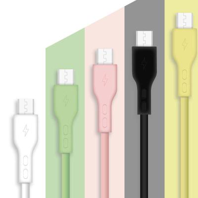 China 2.4A TPE File Transfer Cord Liquid Silicone Type C To Lightning for sale