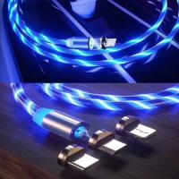China 18W 20W Magnetic USB Charger Cable 3 In 1 Charging With Data Sync for sale